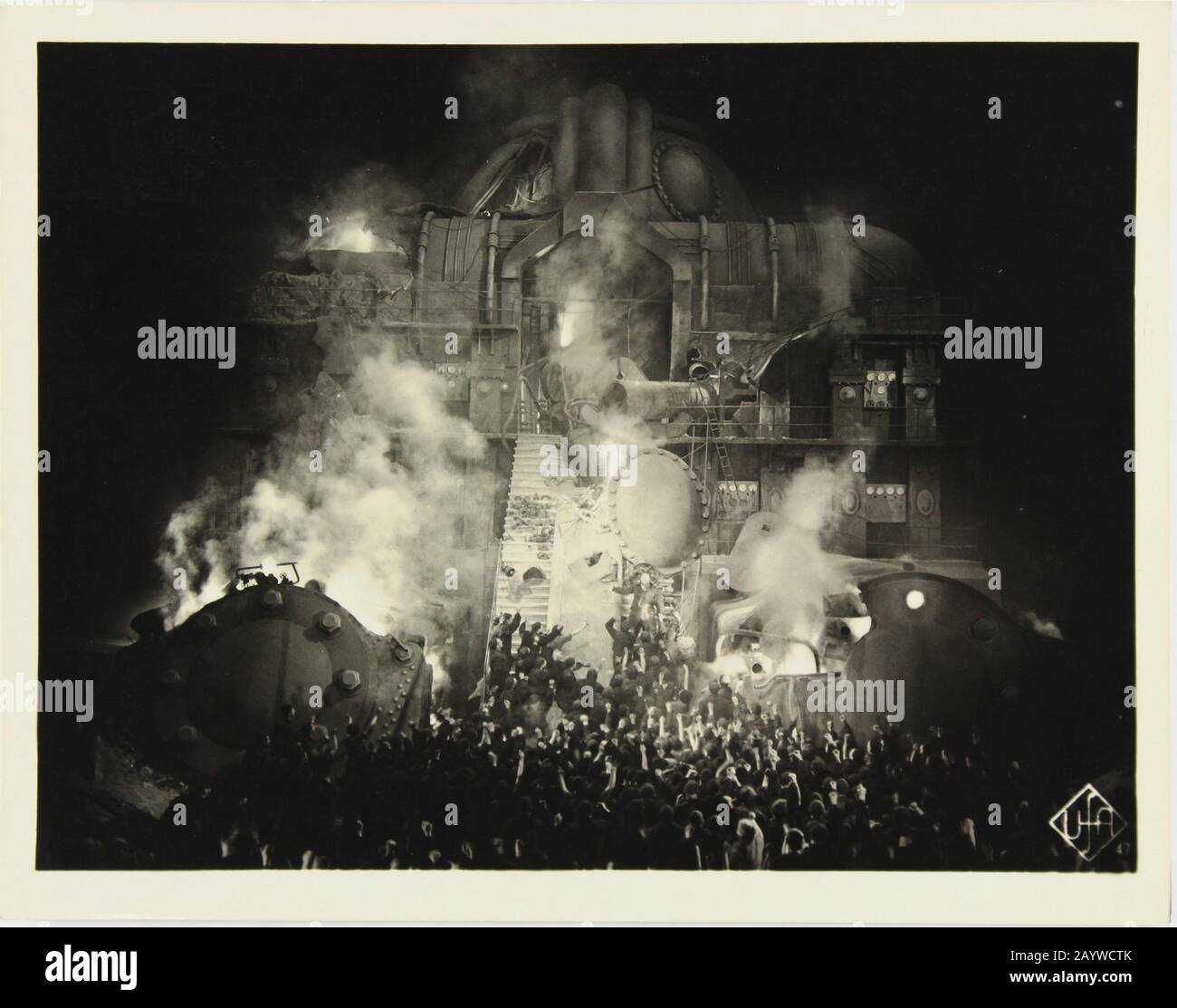 Scene from the film Metropolis by Fritz Lang. Museum: PRIVATE ...