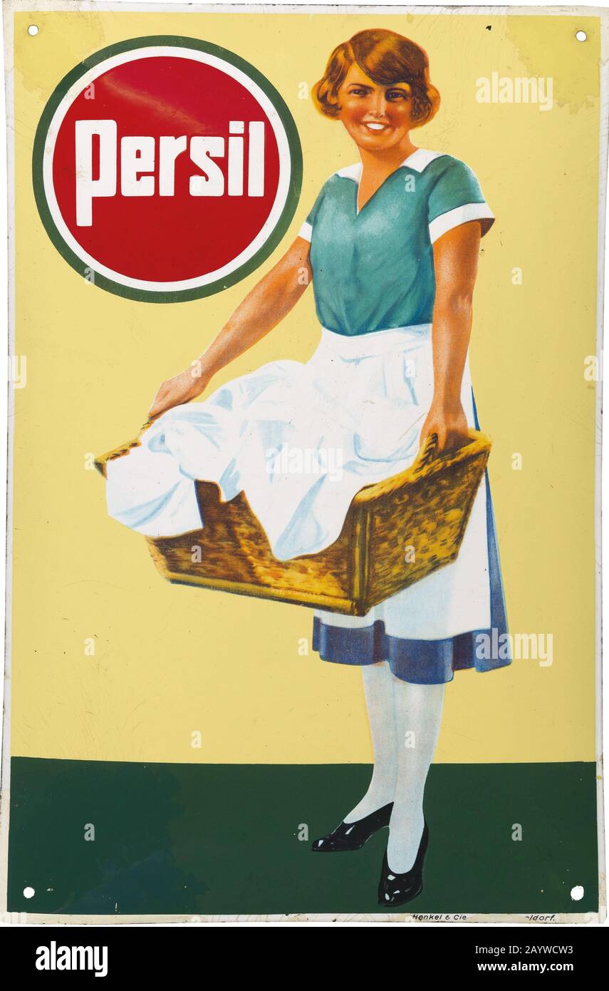 Persil (Sign board). Museum: PRIVATE COLLECTION. Author: ANONYMOUS ...