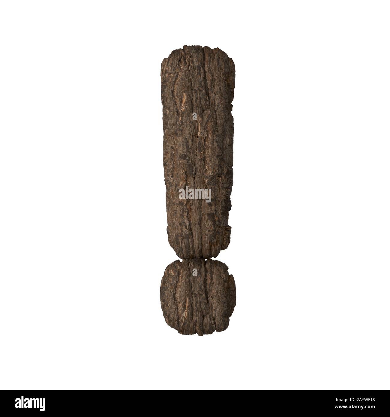 Bark letter hi-res stock photography and images - Alamy