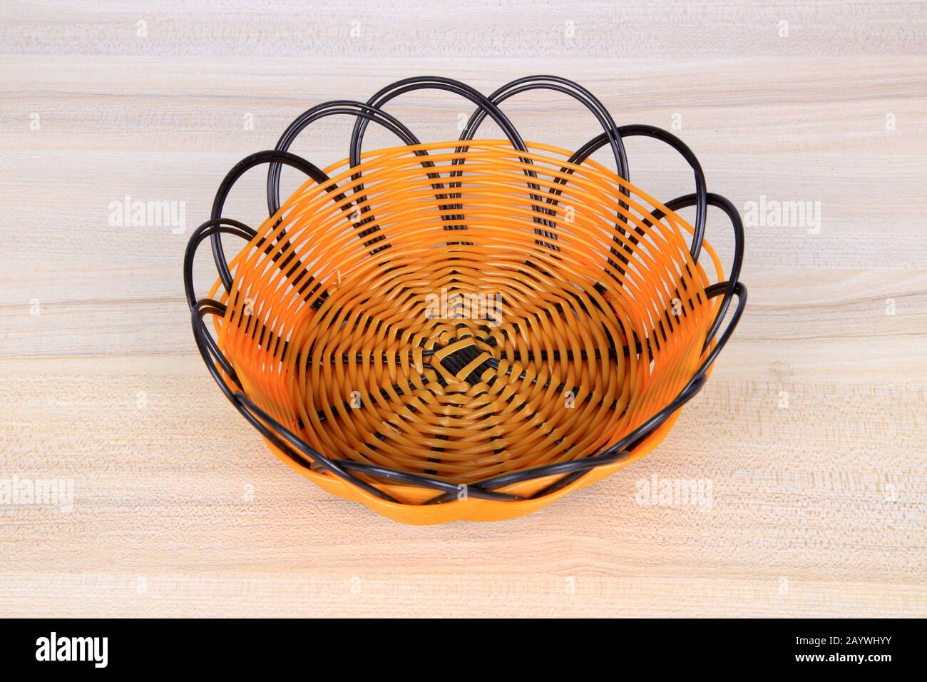 Woven items on white background Stock Photo - Alamy