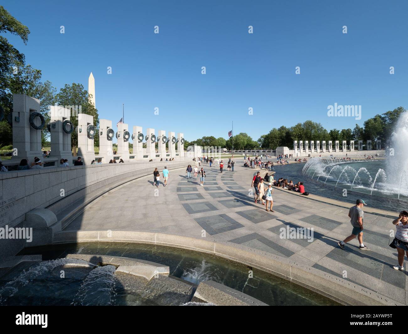 World War II Memorial Stock Photo - Alamy