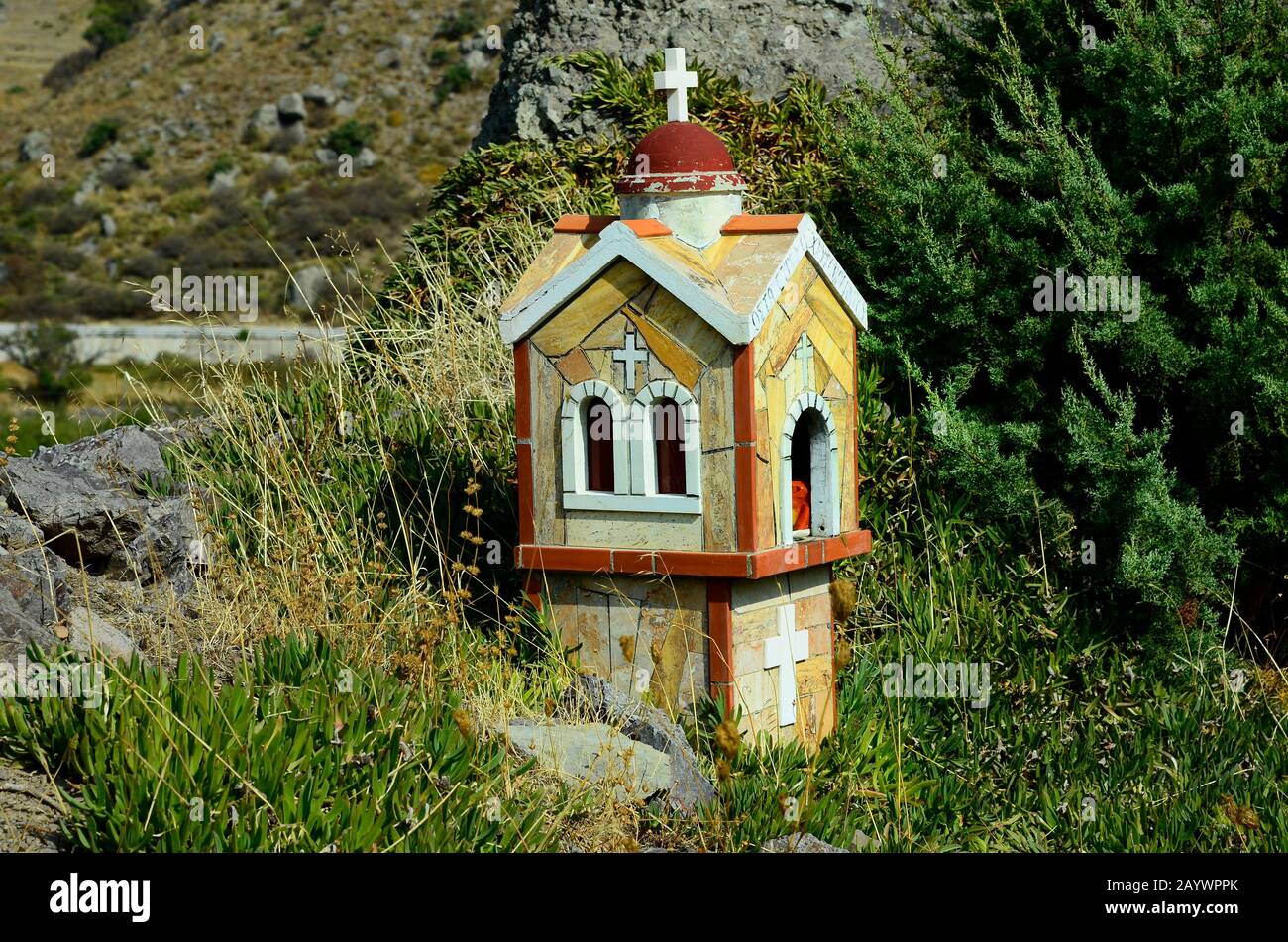 Greek shrine europe hi-res stock photography and images - Alamy