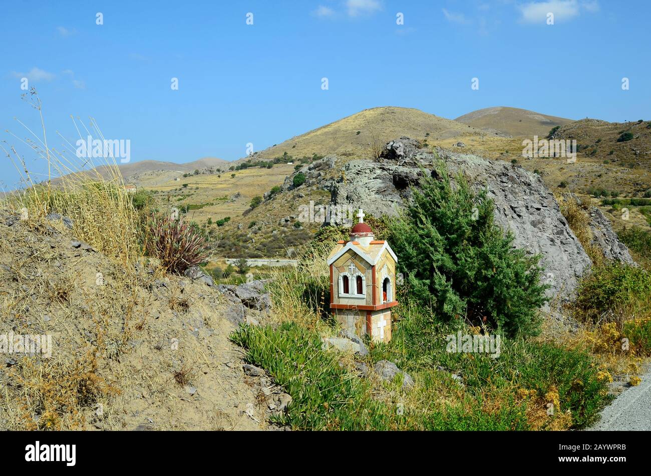 Greek shrine europe hi-res stock photography and images - Alamy