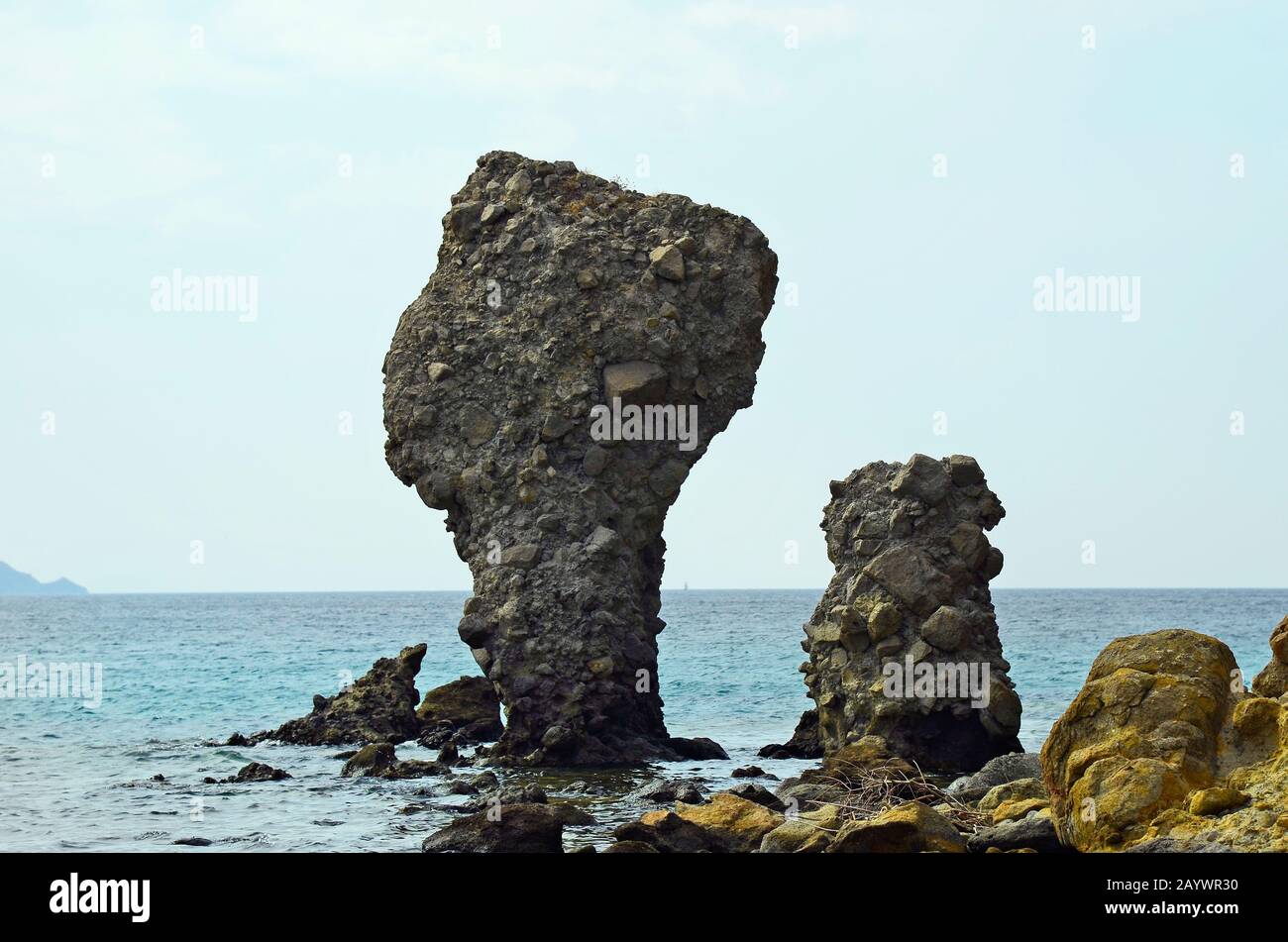 Greece rock formation hi-res stock photography and images - Alamy