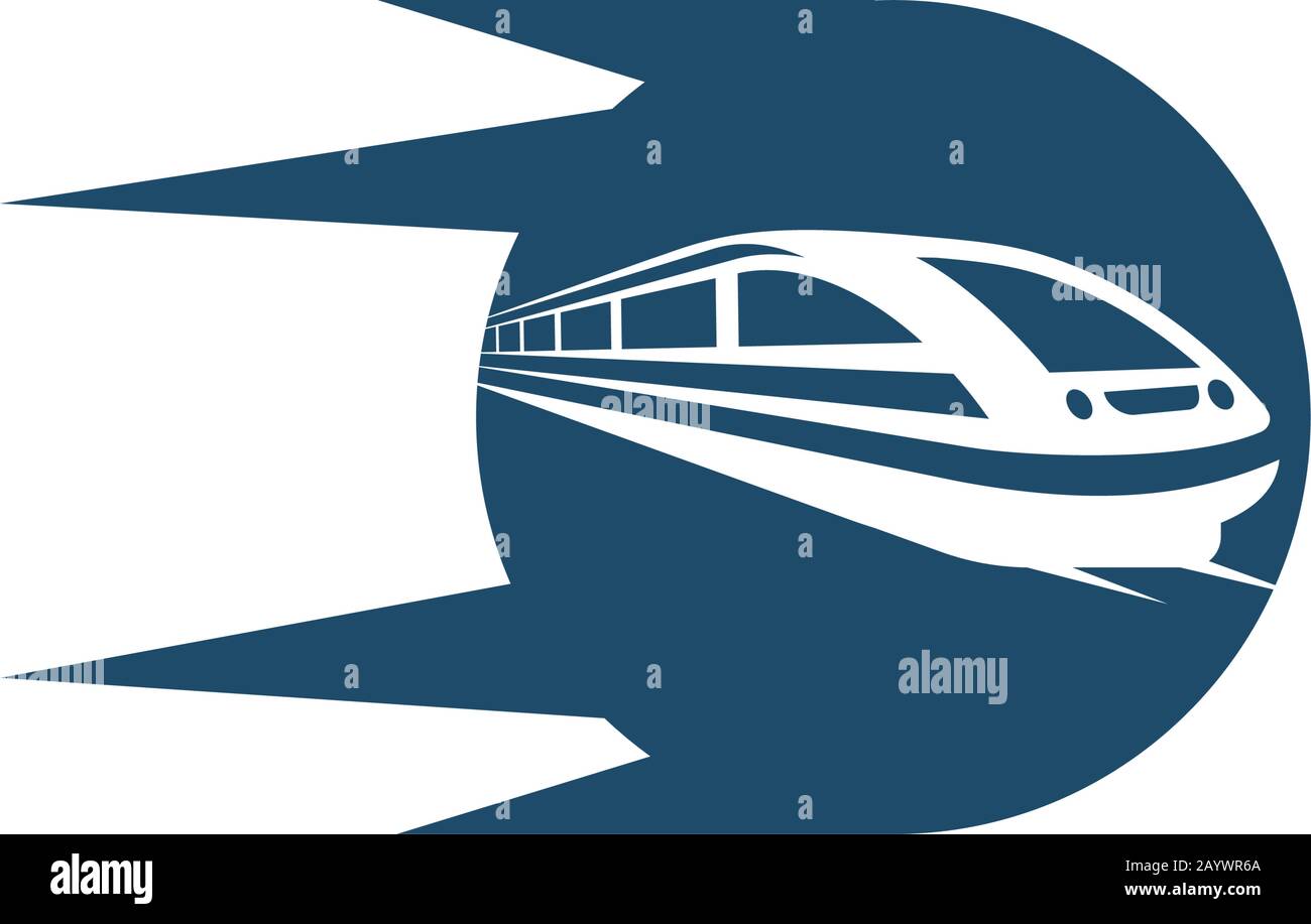Fast Train icon vector illustration design template Stock Vector Image ...