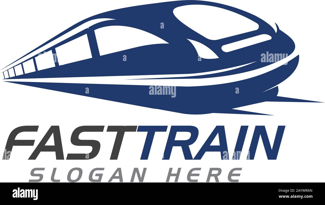 Fast Train icon vector illustration design template Stock Vector Image ...