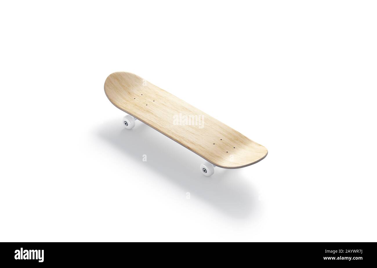 Skateboard Deck Side View