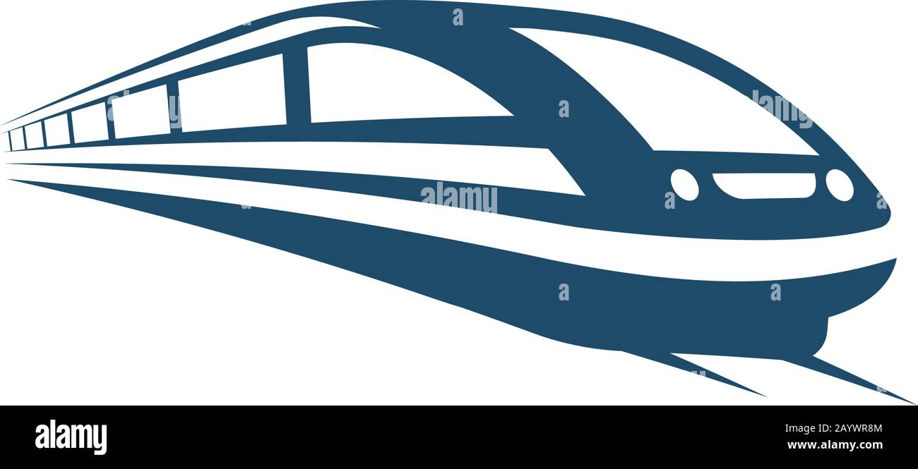 Fast Train icon vector illustration design template Stock Vector Image ...