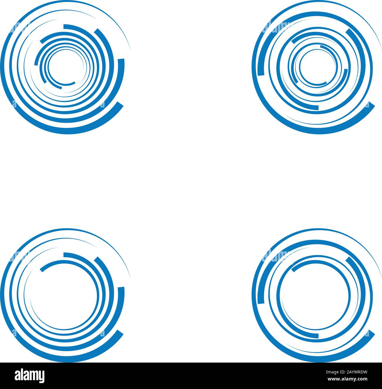 Hypnotic spiral vector vectors hi-res stock photography and images - Alamy