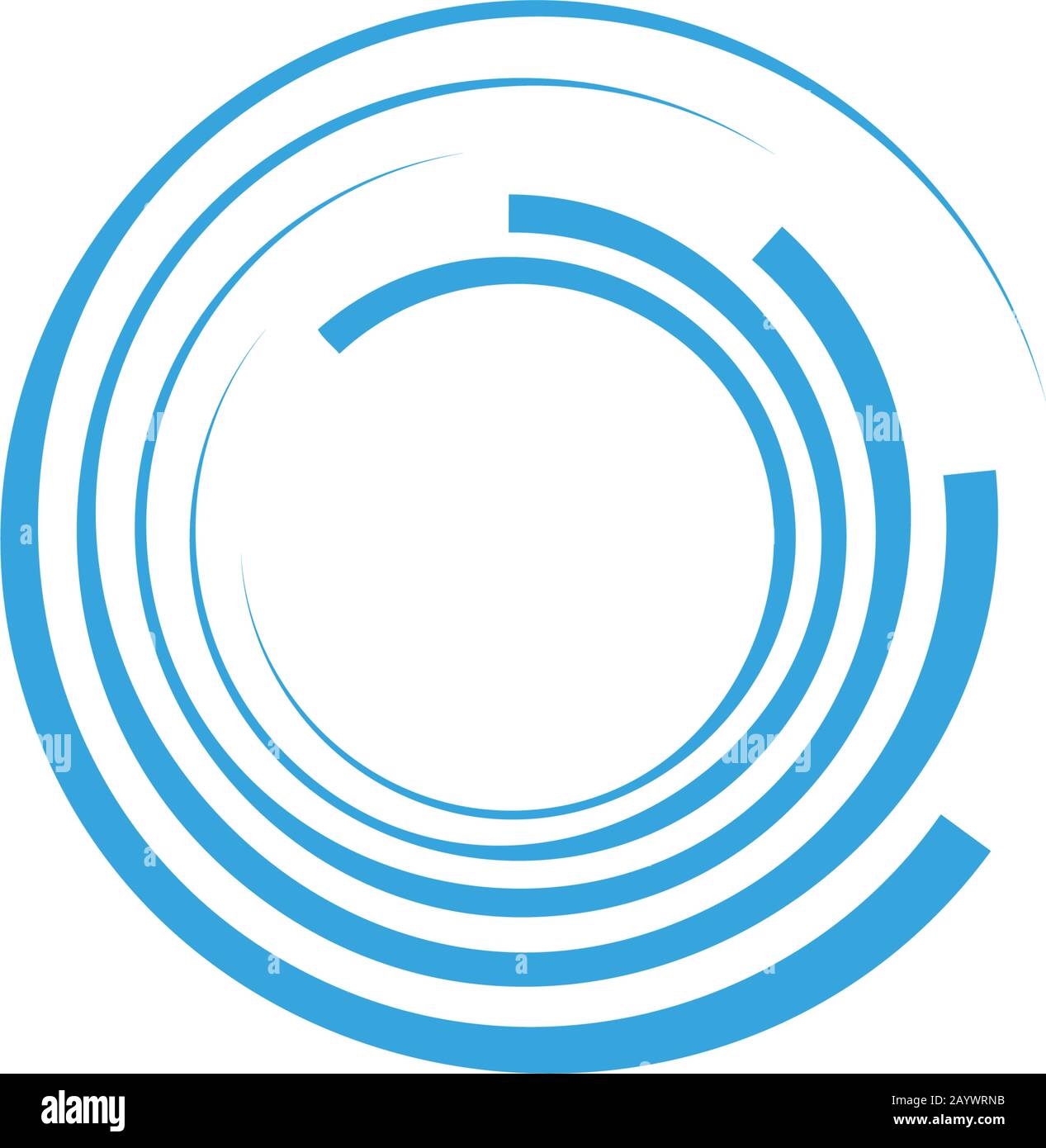 Spiral icon Template vector illustration design Stock Vector Image ...