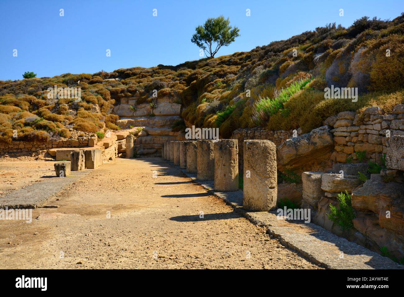 Greece, ancient sanctuary of the Kabeiroi Stock Photo - Alamy