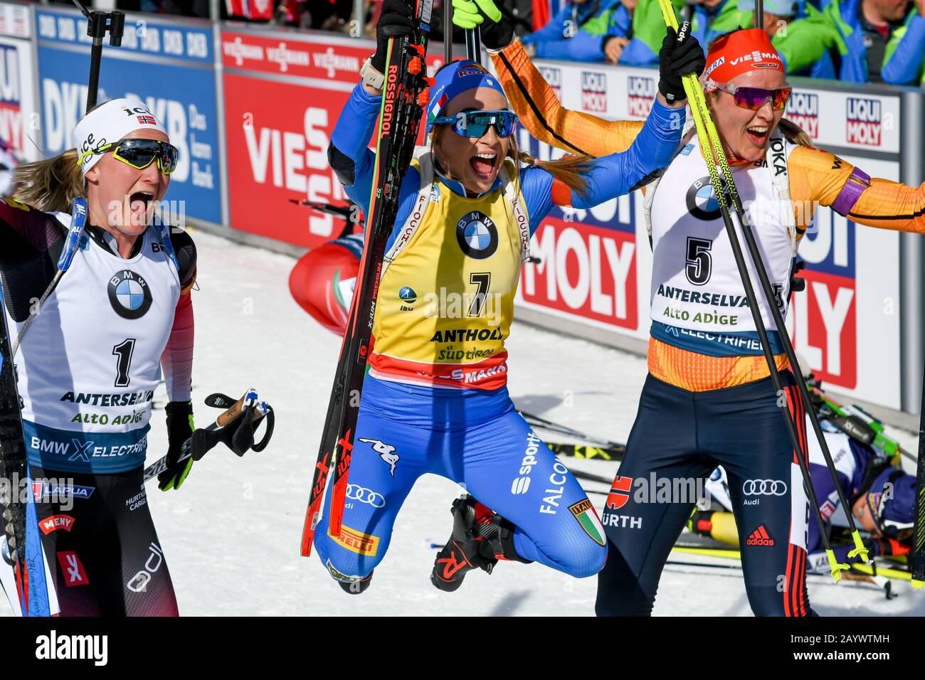 wierer dorothea (ita) campionessa of mondo - medaglia d'oro - salto ...
