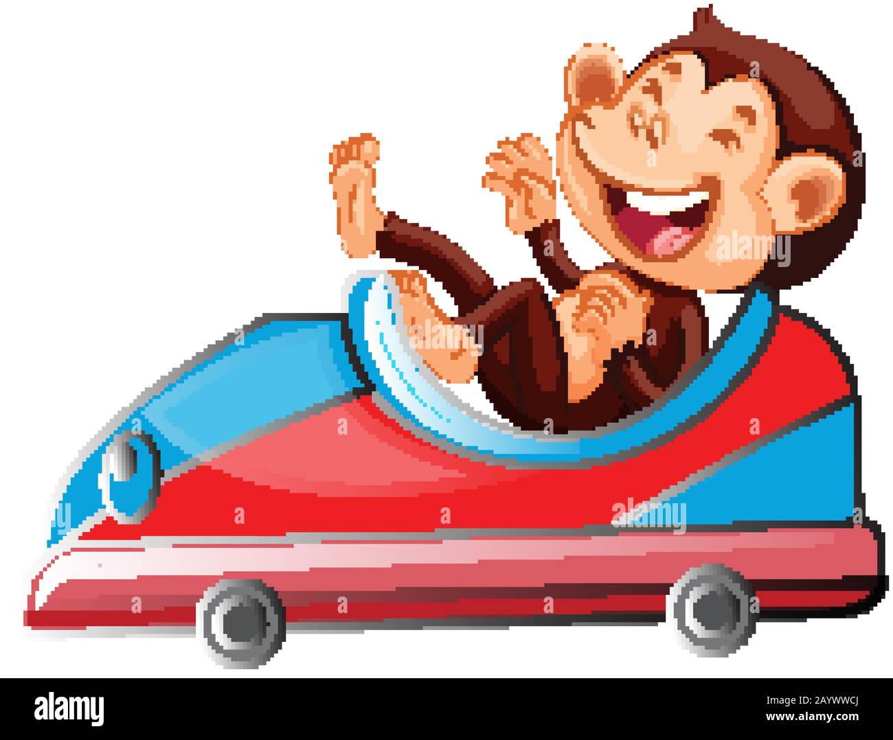 Chimpanzee toy car hi-res stock photography and images - Alamy