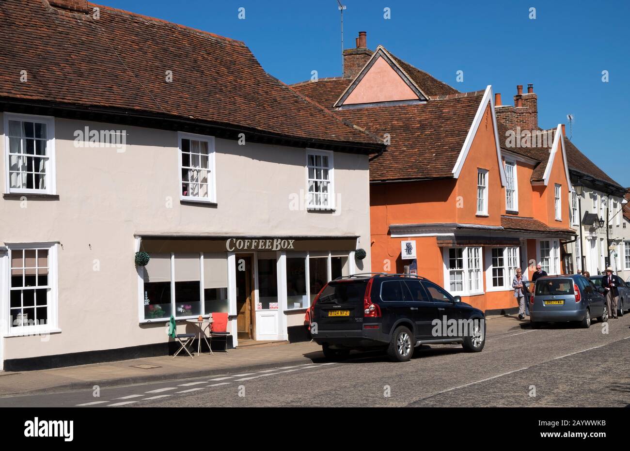 Village street boxford hi-res stock photography and images - Alamy