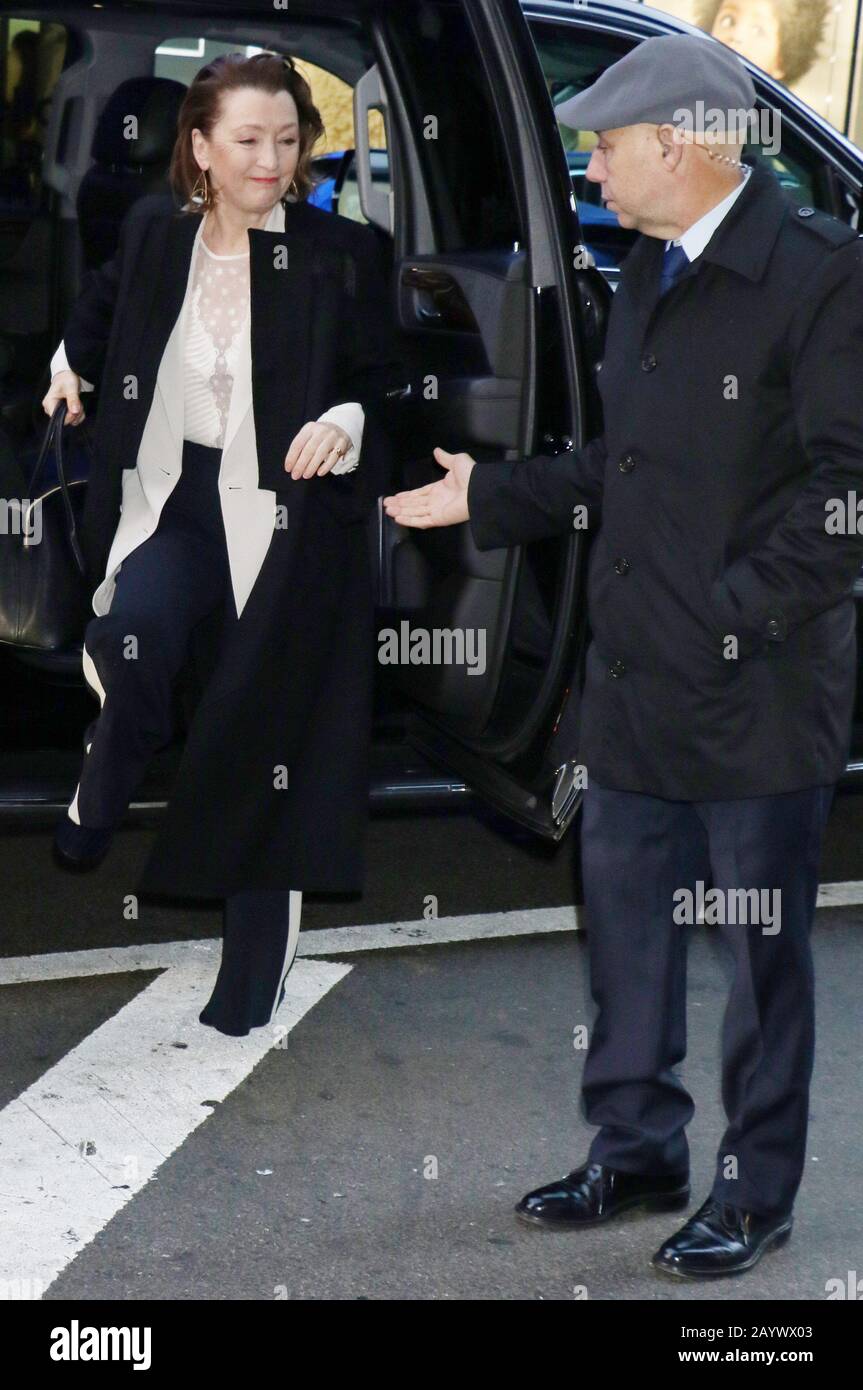New York, NY, USA. 17th Feb, 2020. Lesley Manville at Good Morning ...