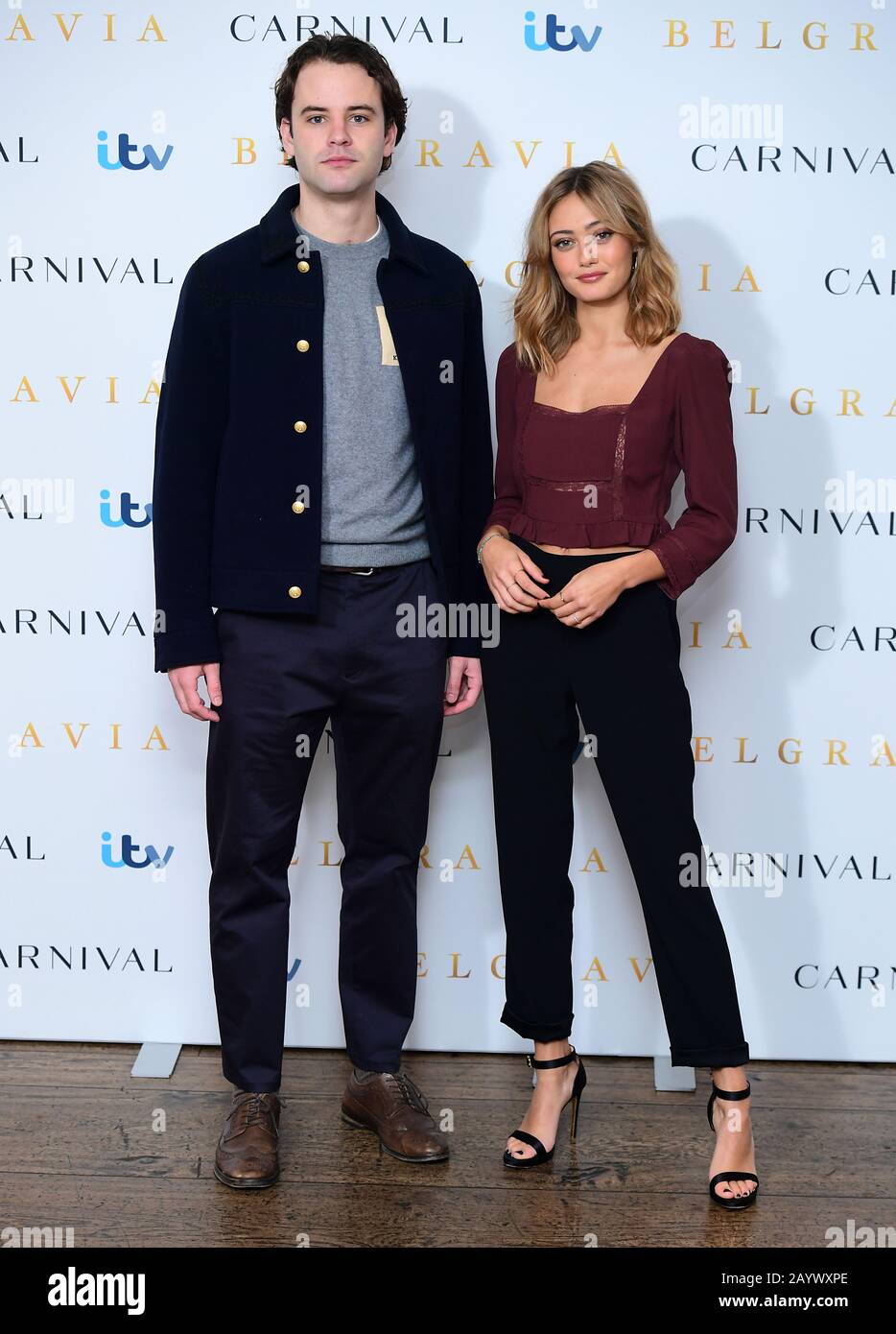Ella purnell attending belgravia photocall held soho hotel hi-res stock ...