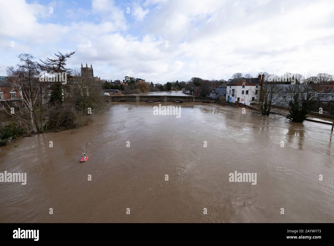 River wye flooding hi-res stock photography and images - Alamy
