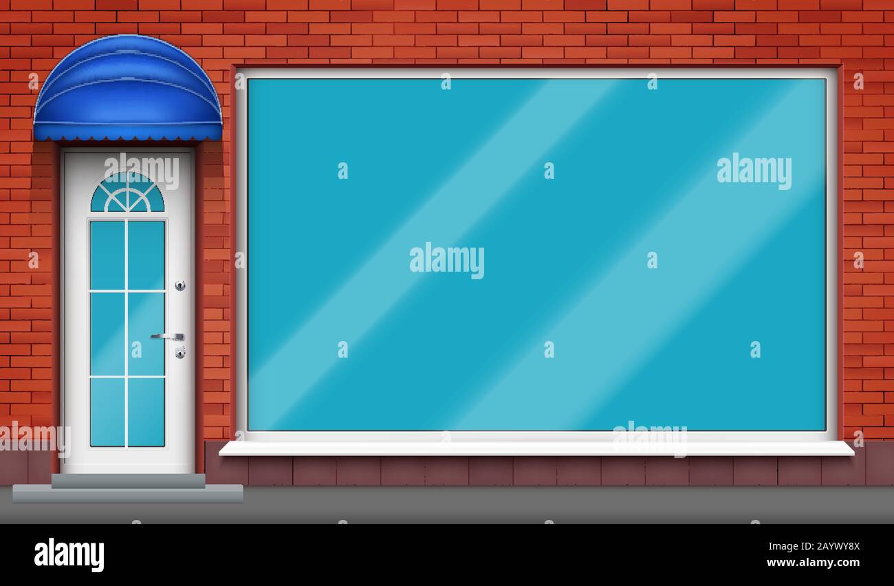 Showcase facade Stock Vector Images - Alamy