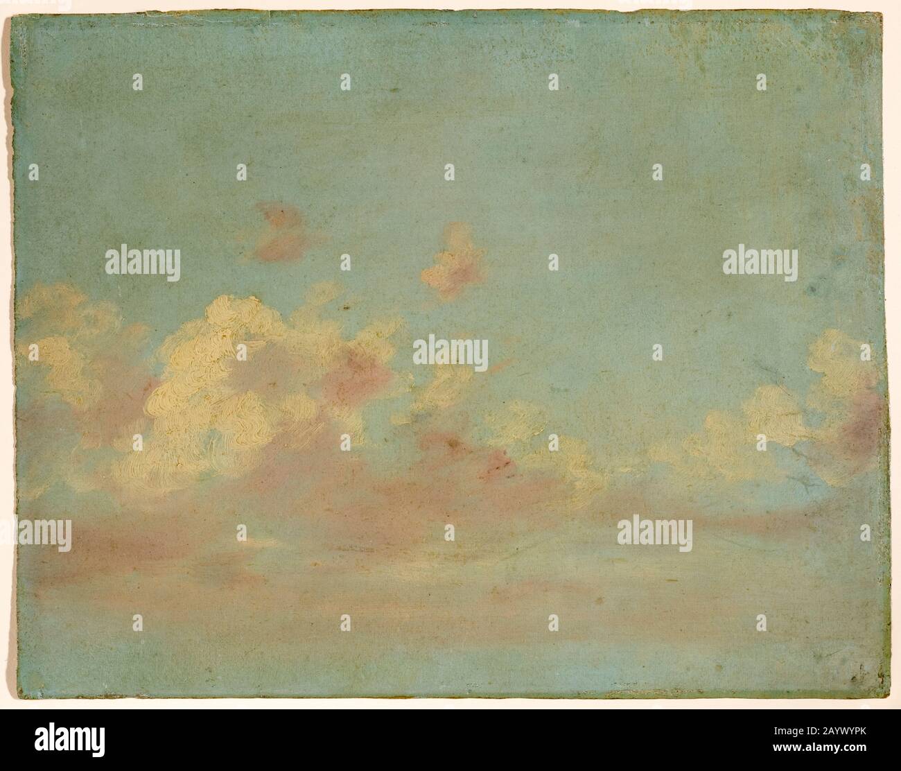 John Constable, Cloud study, landscape painting, 1821-1822 Stock Photo ...