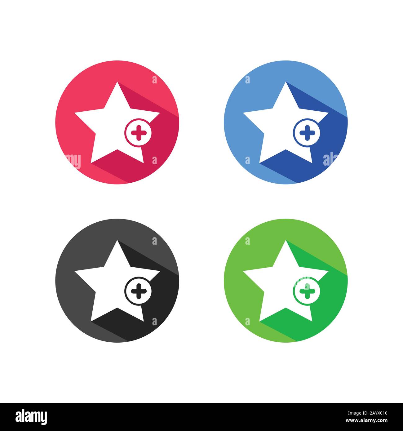 Favorites icon with plus symbol. Favorite icon, Star add plus sign ...