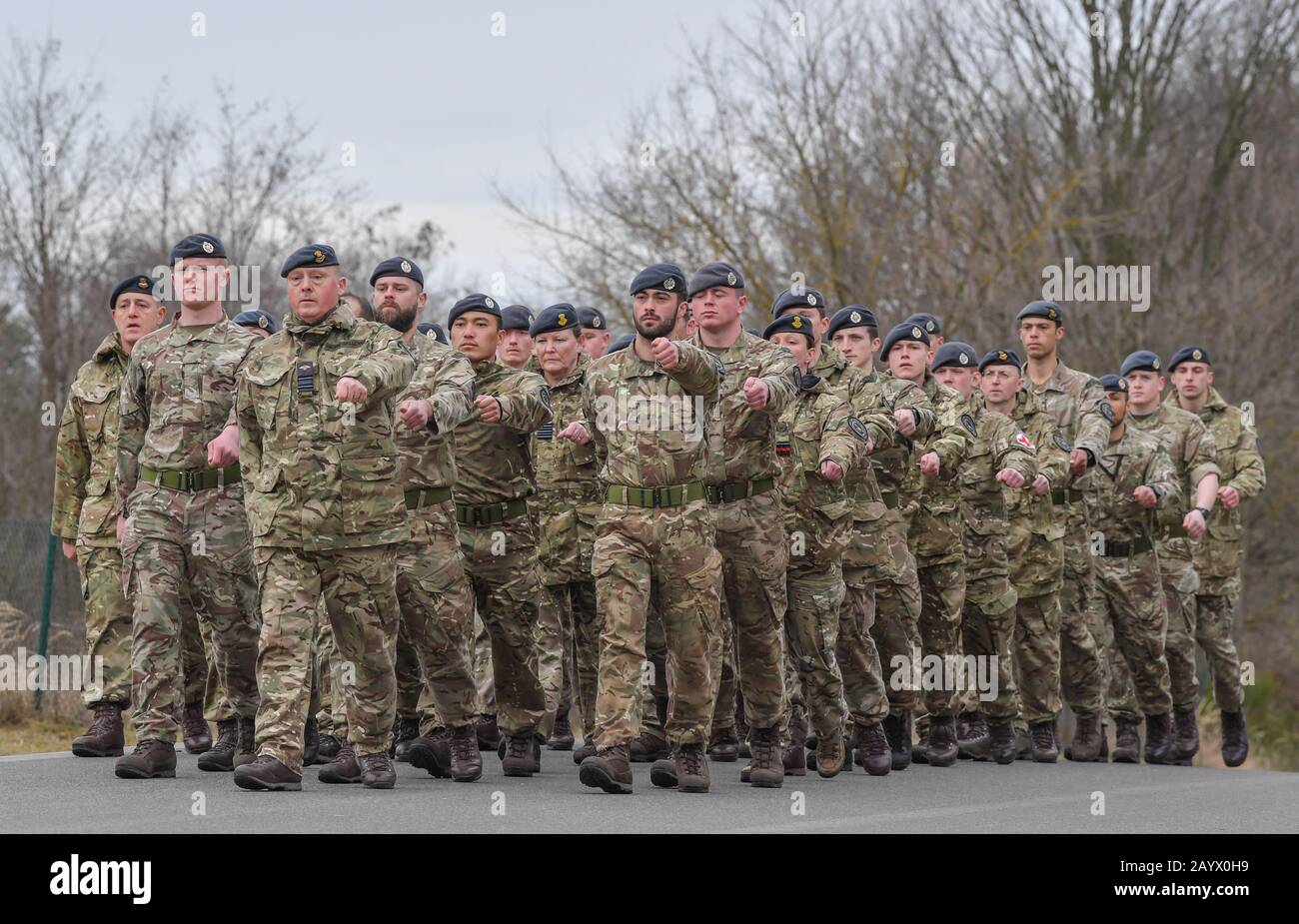 Former british military camp hi-res stock photography and images - Alamy
