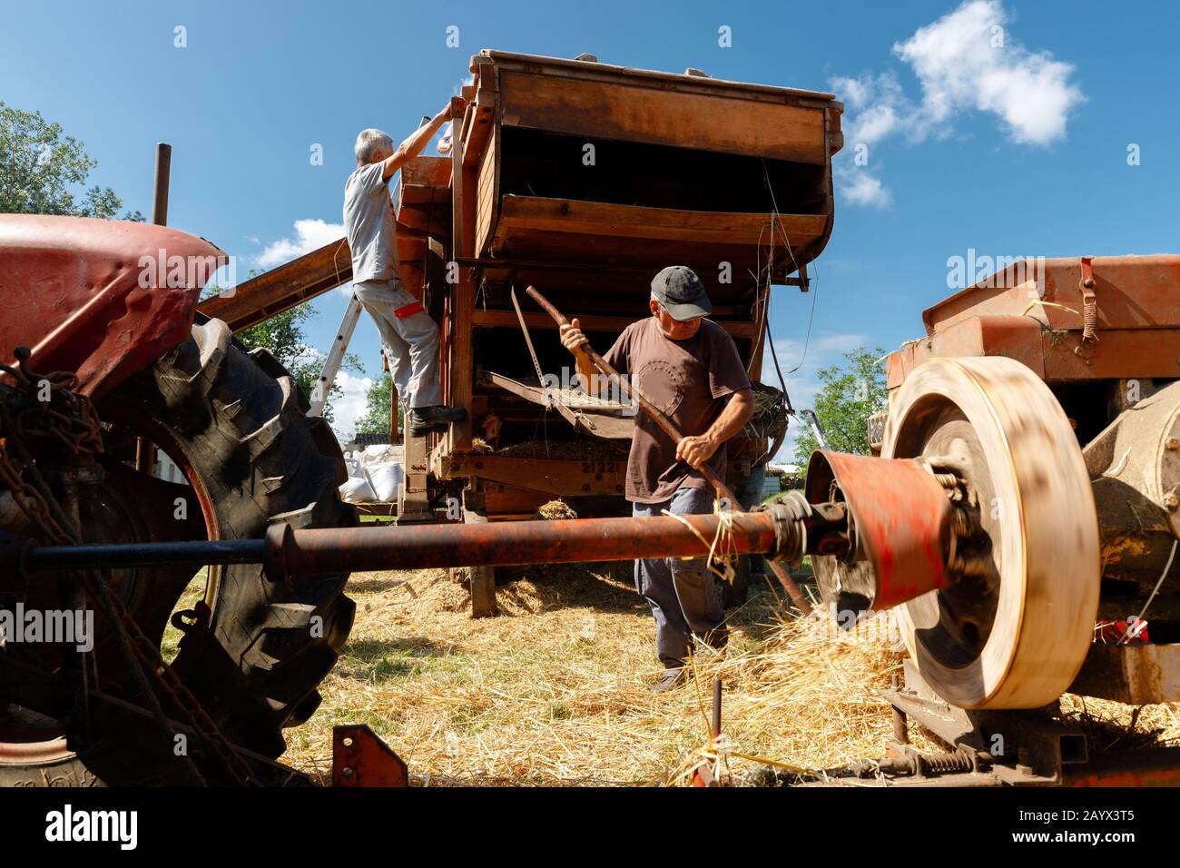 Oliver Threshing Machine