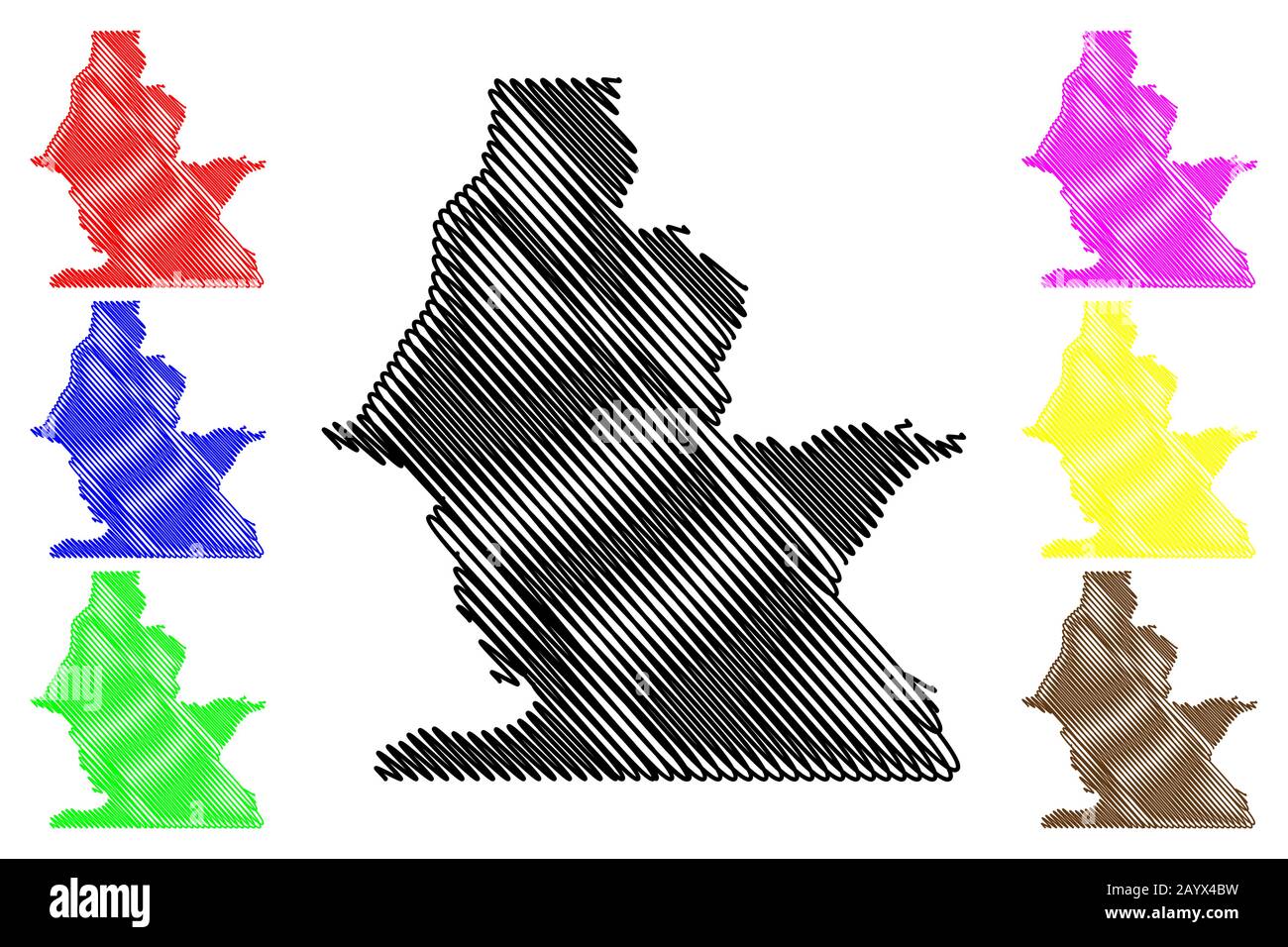 Centro Sur (Republic of Equatorial Guinea, Provinces of Equatorial ...