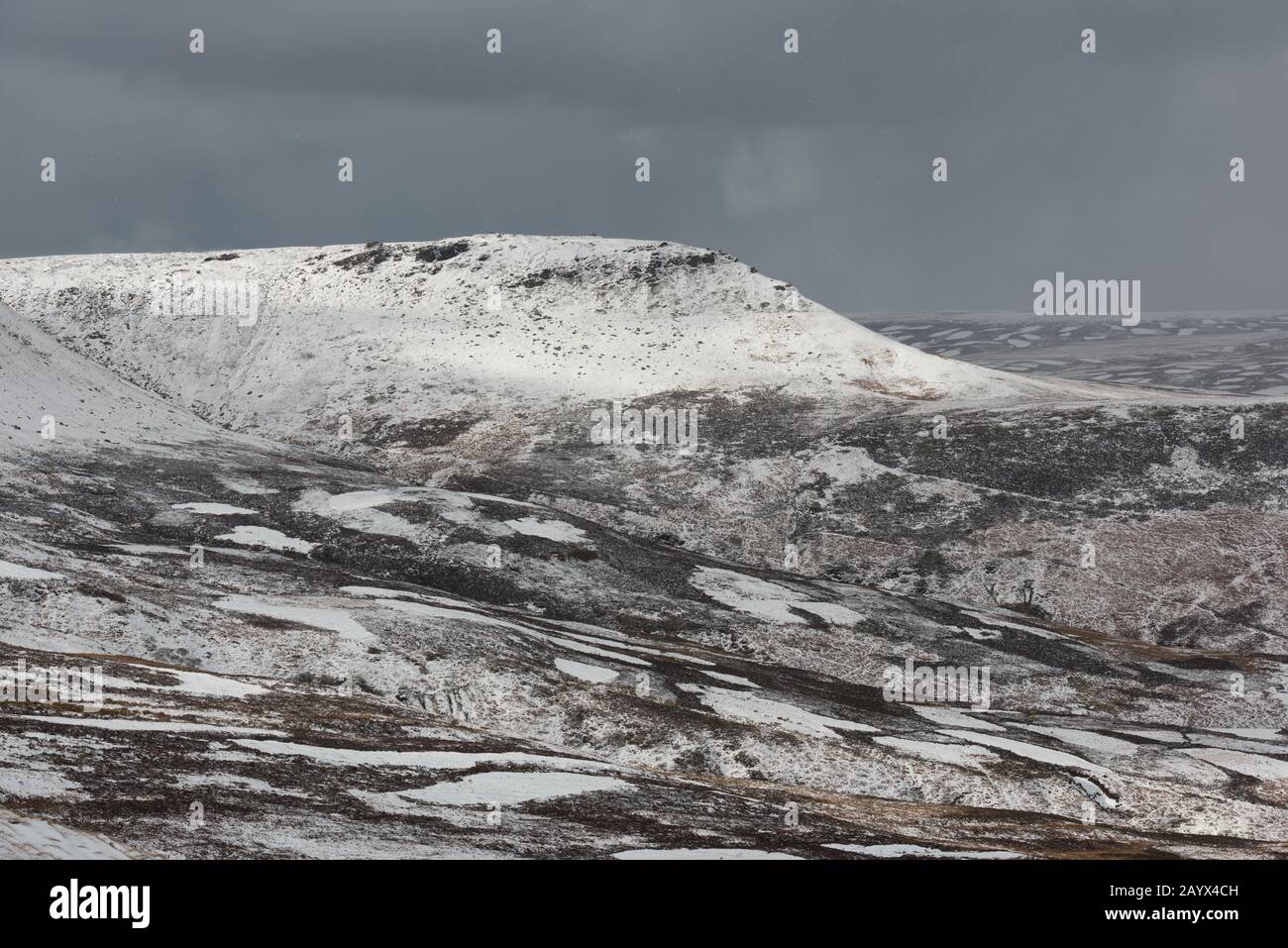 Fairbrook Naze, Kinder Scout, February 2020, Peak District National ...