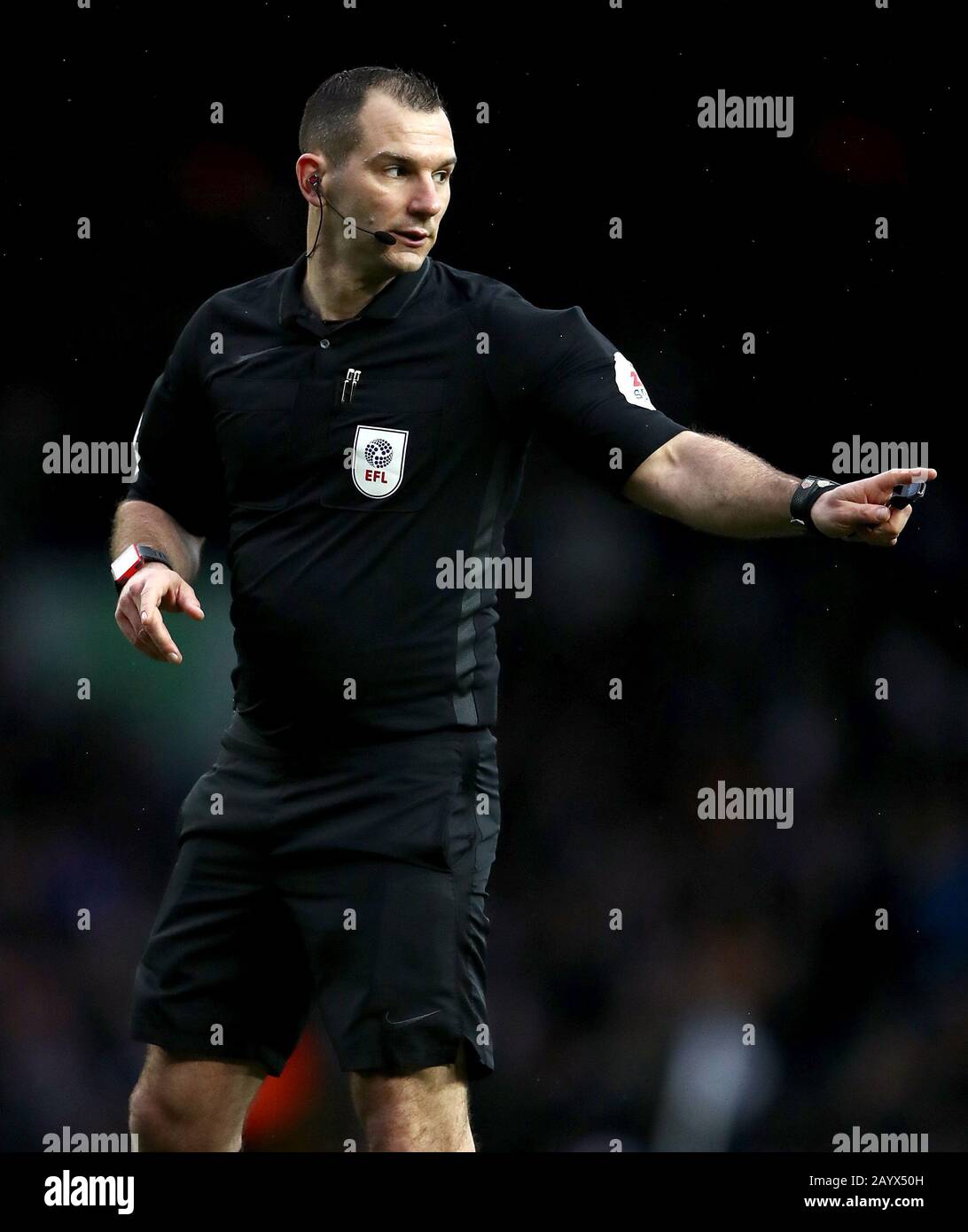 Match referee Tim Robinson Stock Photo - Alamy