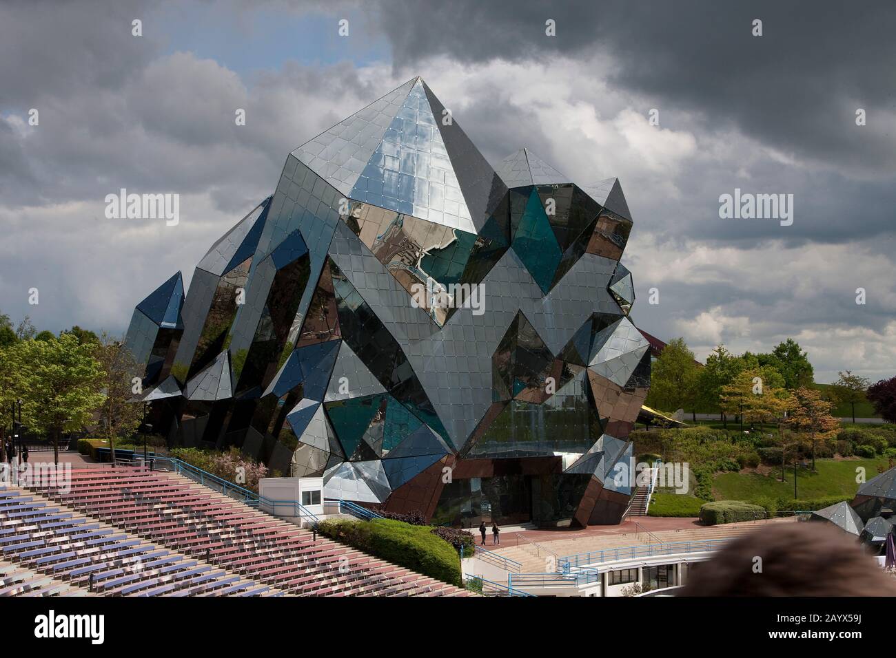 Glass building futuroscope france hi-res stock photography and images ...
