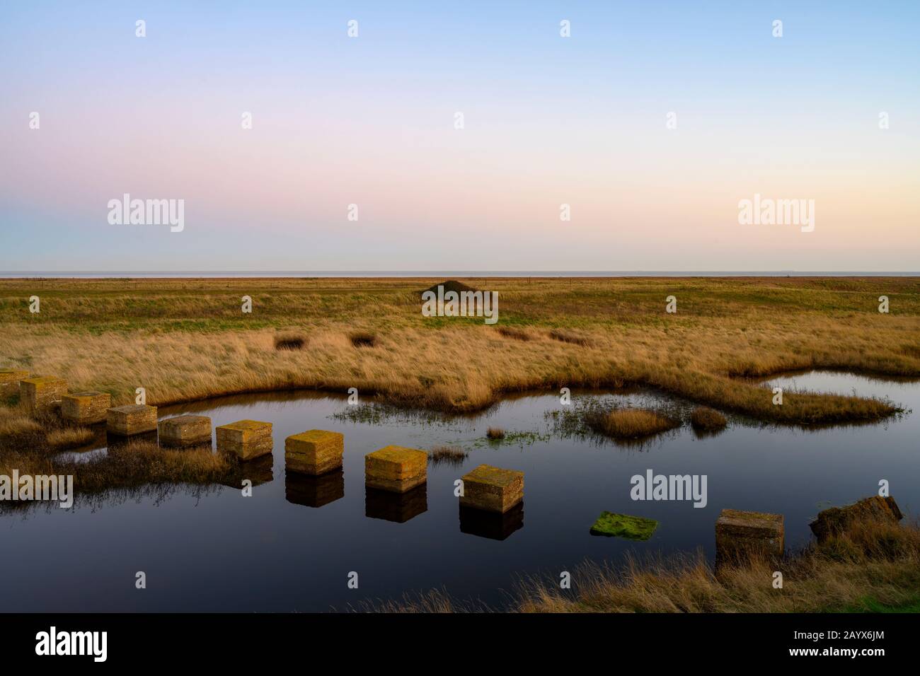 World war anti tank concrete blocks hi-res stock photography and images ...