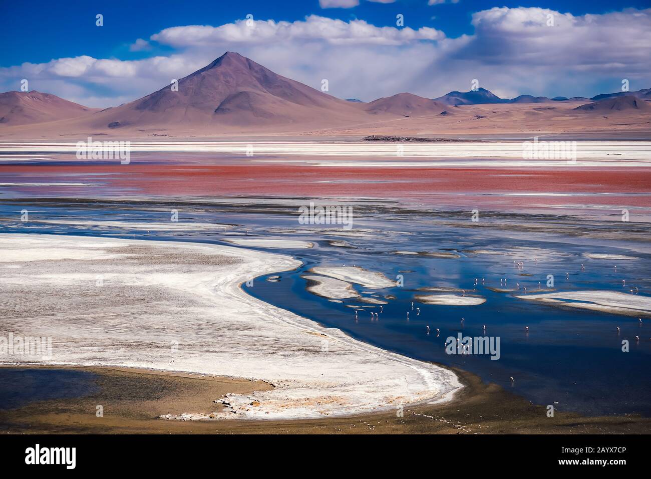 Panorama red lagoon laguna hi-res stock photography and images - Alamy