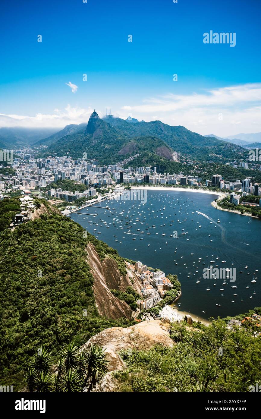 Cityscape of Rio de Janeiro Stock Photo - Alamy