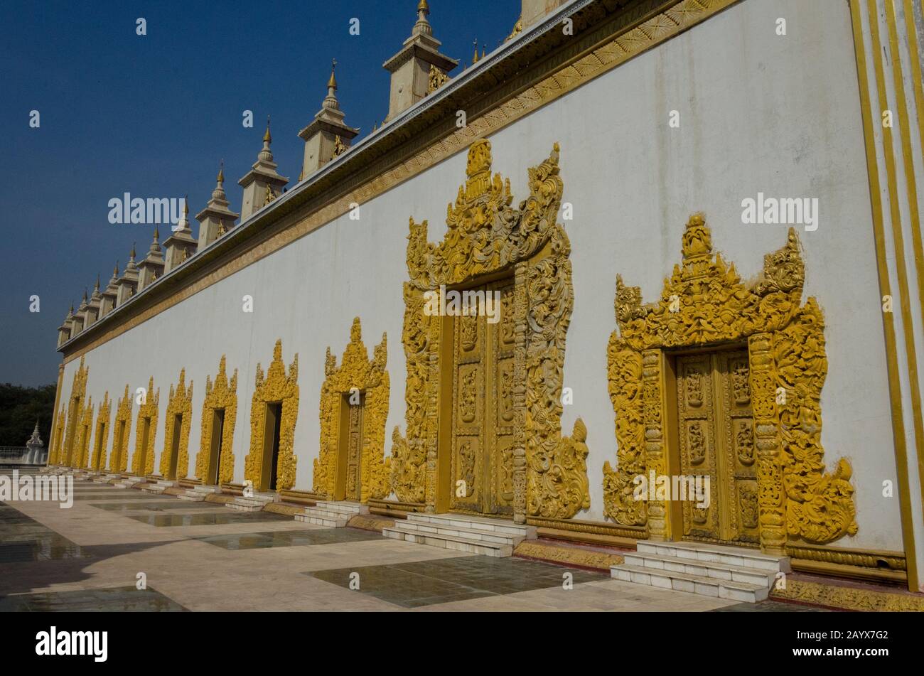 Atumashi Monastery, Mandalay, Myanmar Stock Photo - Alamy