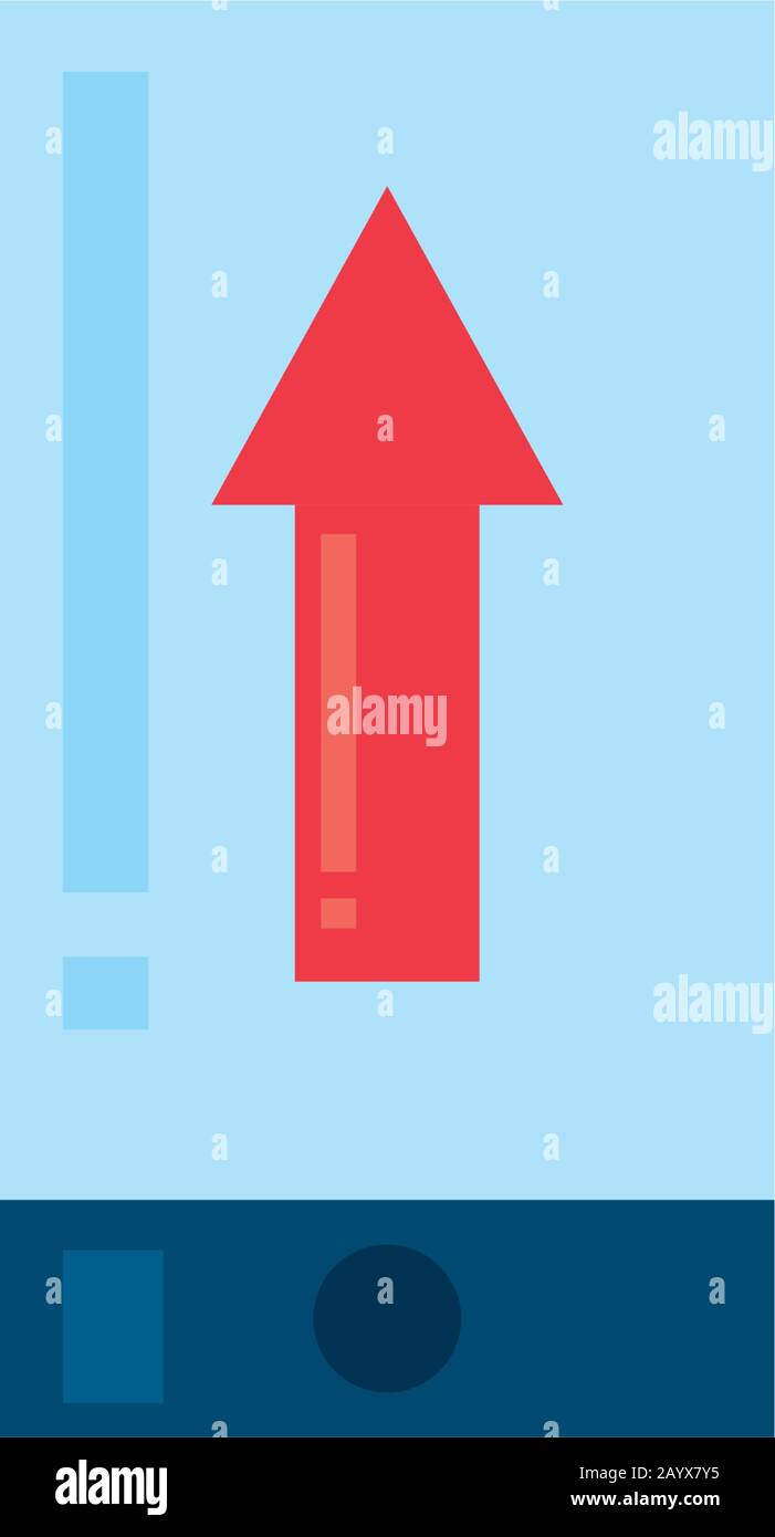 arrow fill style icon design of Direction element web forward ...