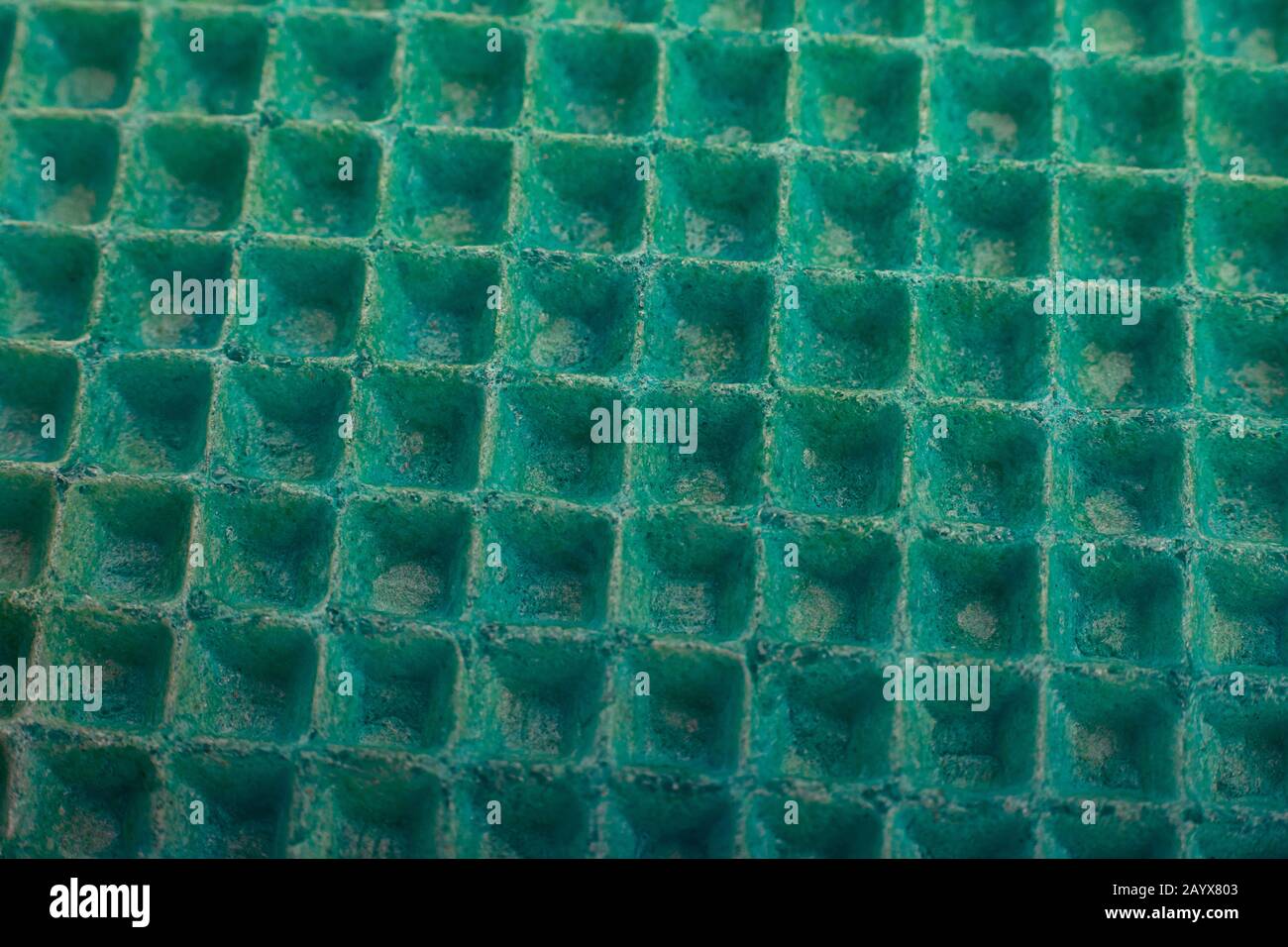 Green waffles surface closeup detail background Stock Photo - Alamy