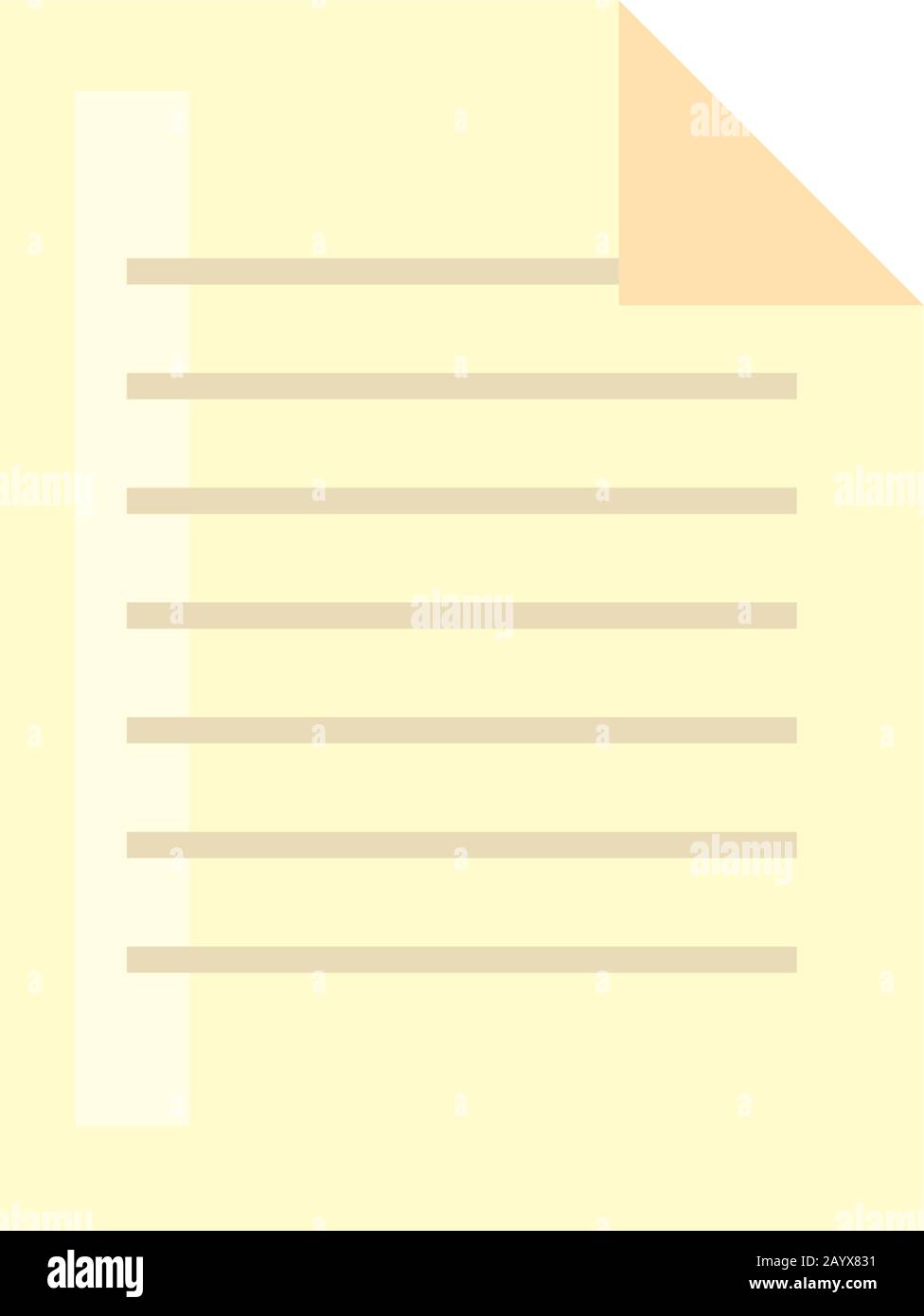 Document fill style icon design, Data archive storage organize business ...