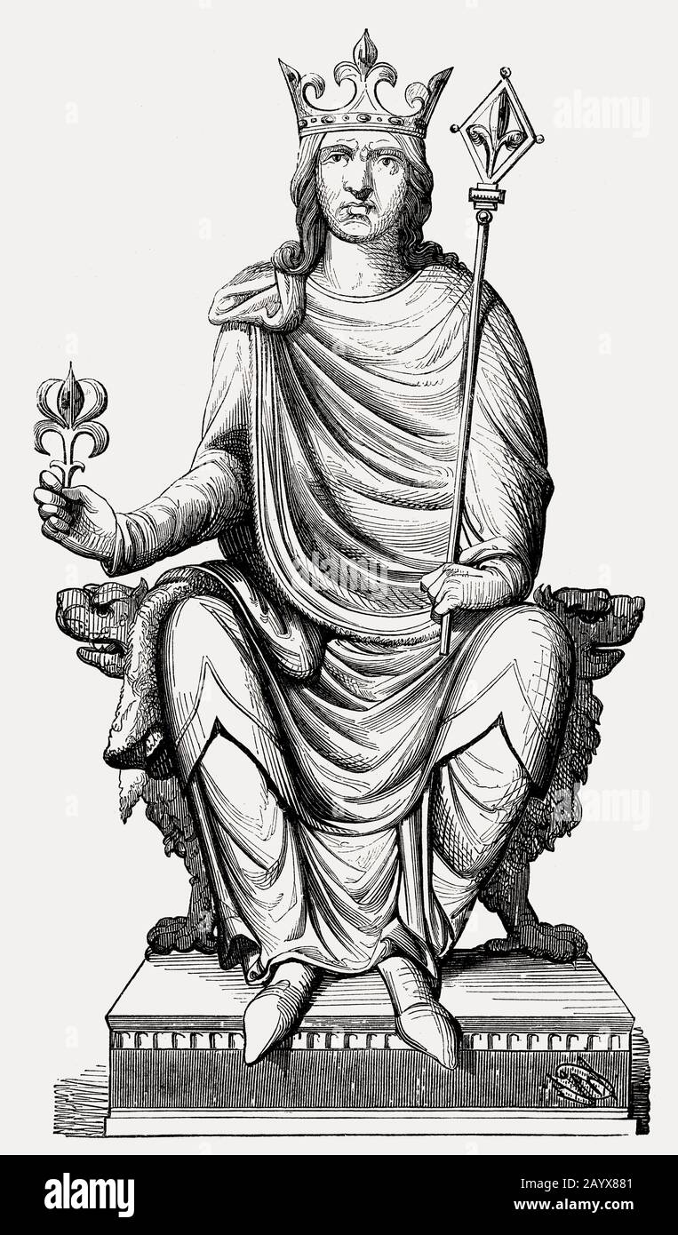 King philippe auguste hi-res stock photography and images - Alamy