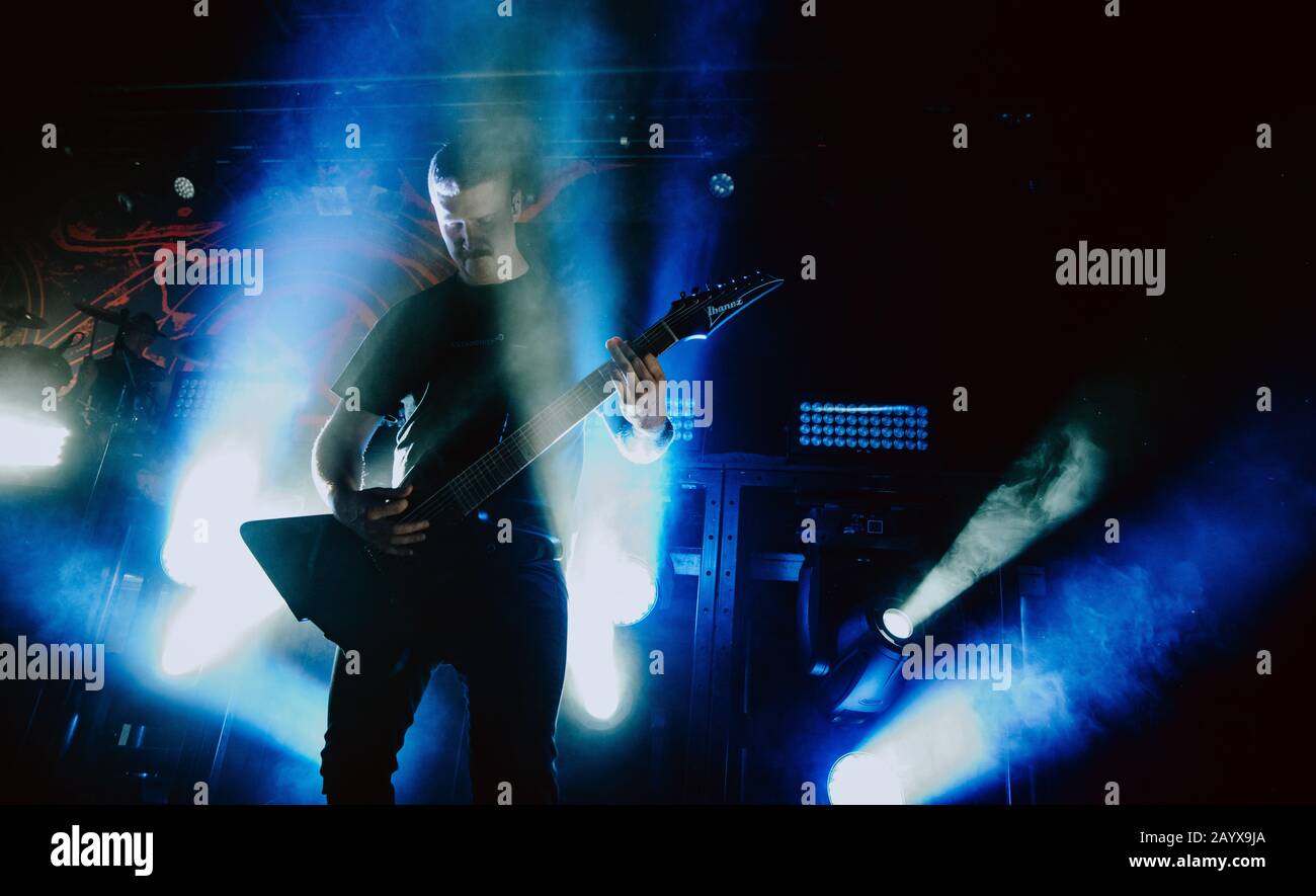 Copenhagen, Denmark. 16th Feb, 2020. The Australian deathcore band Thy ...