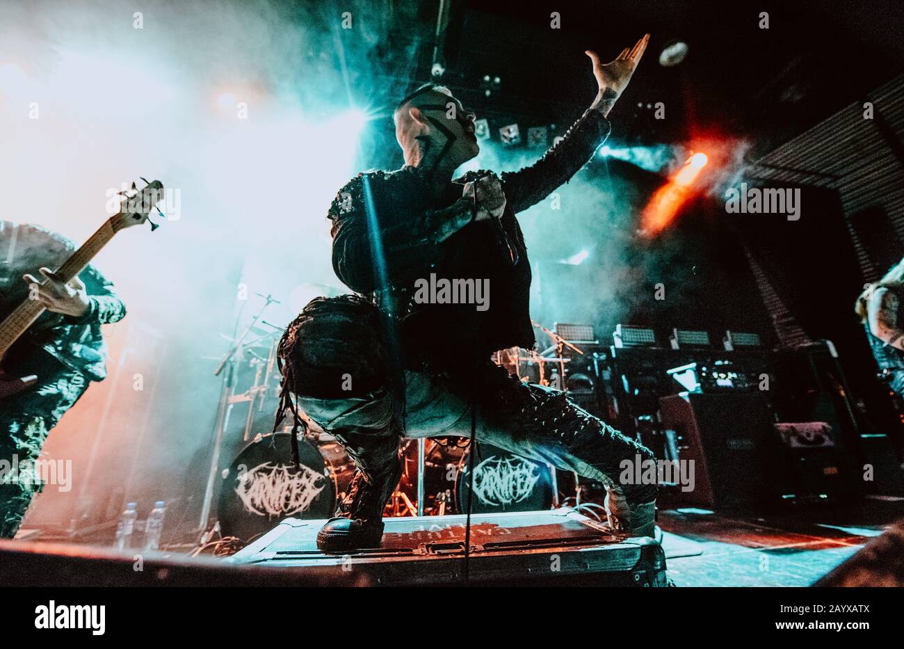 Copenhagen, Denmark. 16th, February 2020. The American deathcore band ...