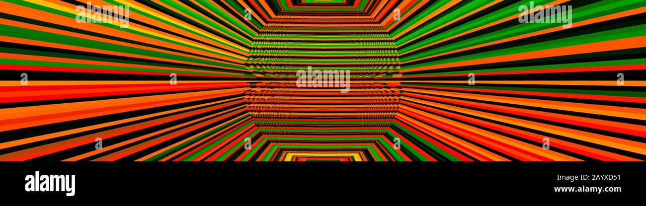 Digital art, high resolution panoramic abstract objects with soft ...