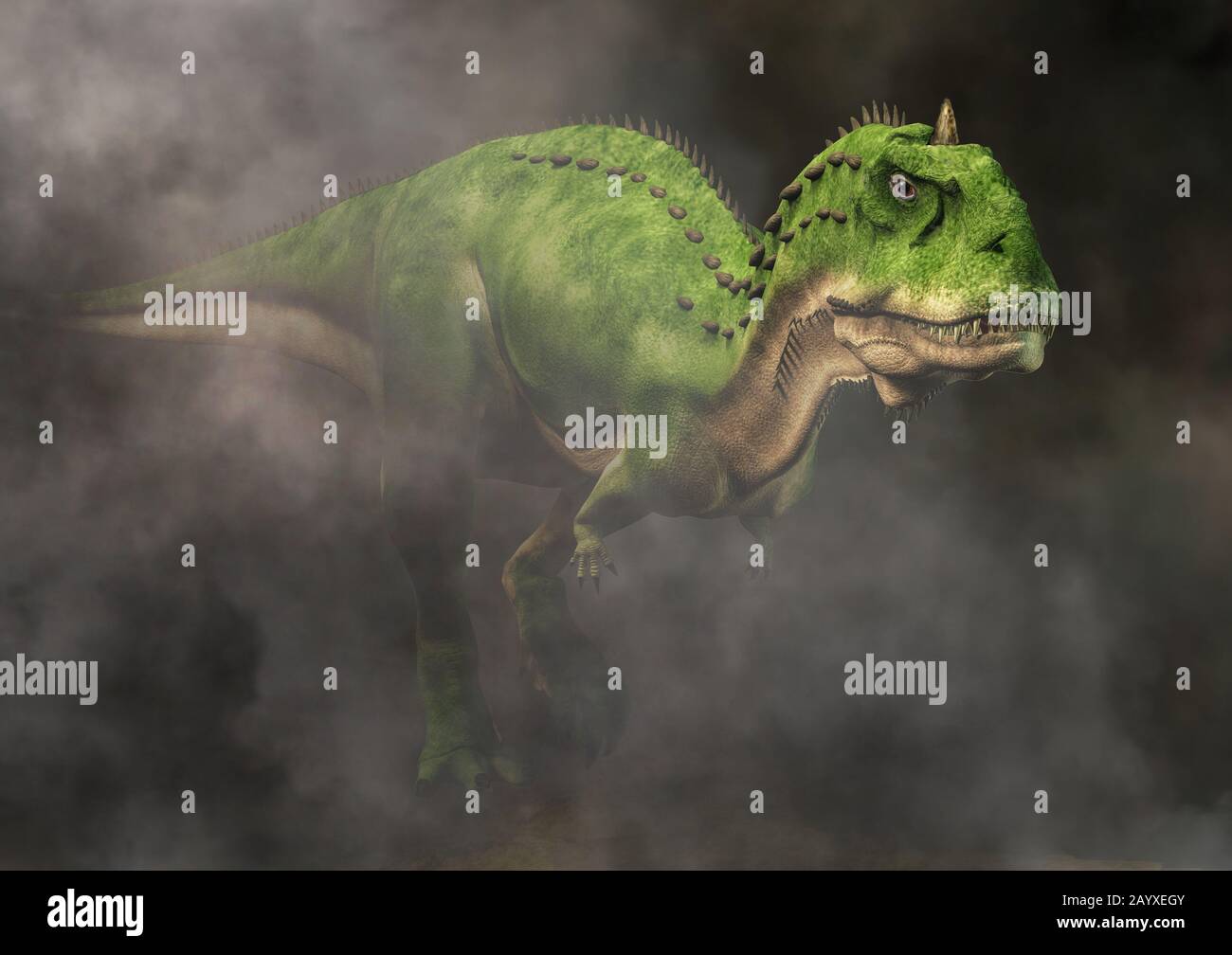 Majungasaurus was a carnivorous theropod dinosaur that lived in ...