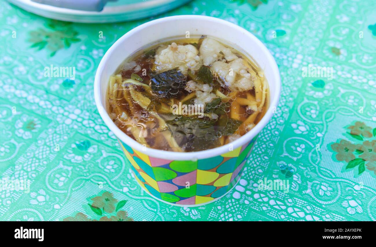 Lomi Soup in the Philippines Stock Photo - Alamy