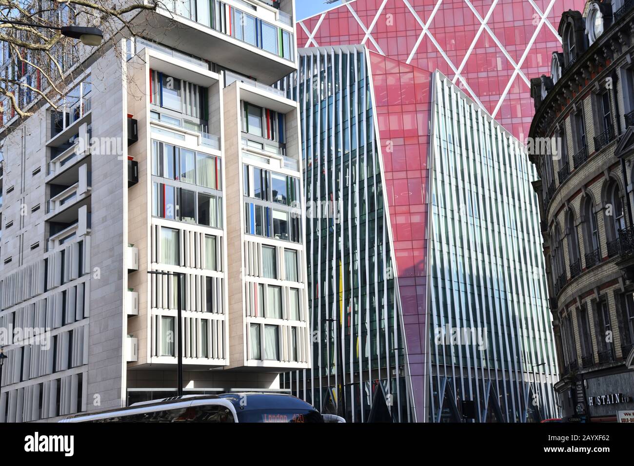 Modern Architecture, city of london, UK Stock Photo - Alamy
