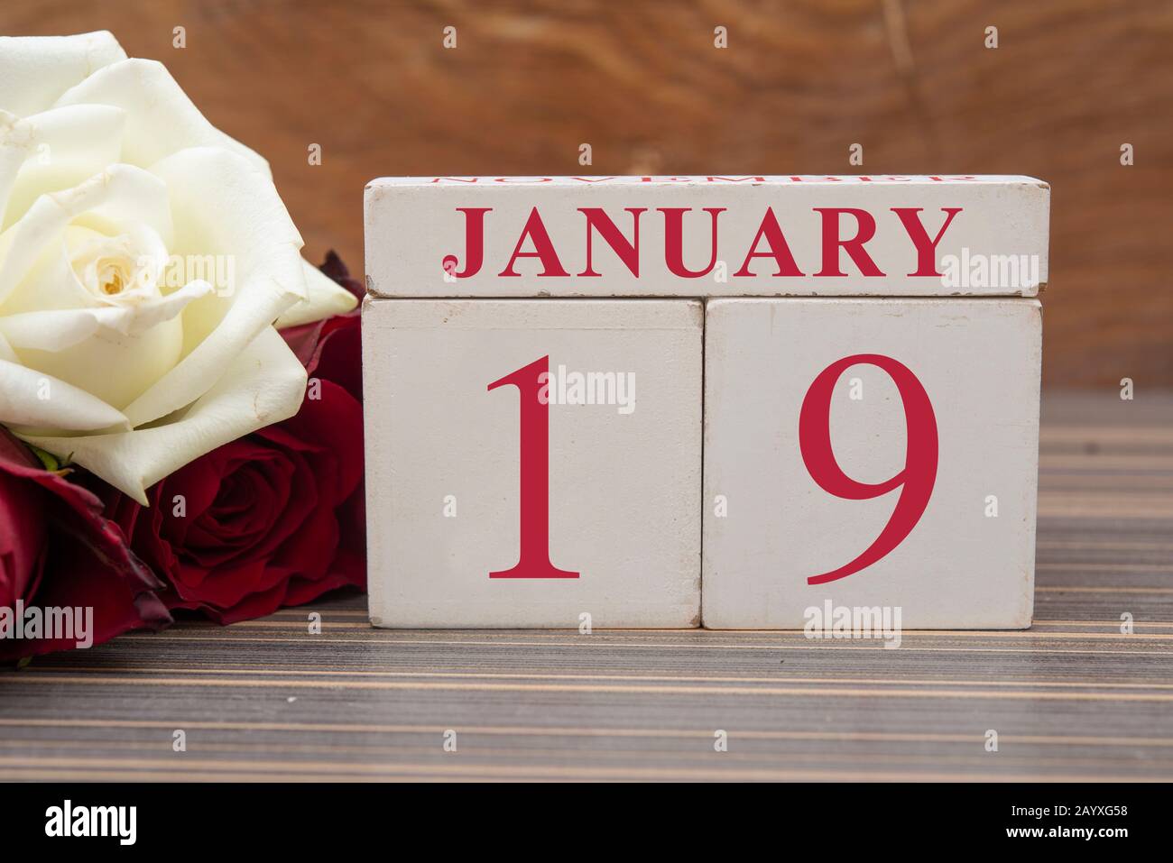 Background for International flower day with rose and copy space, 19 ...
