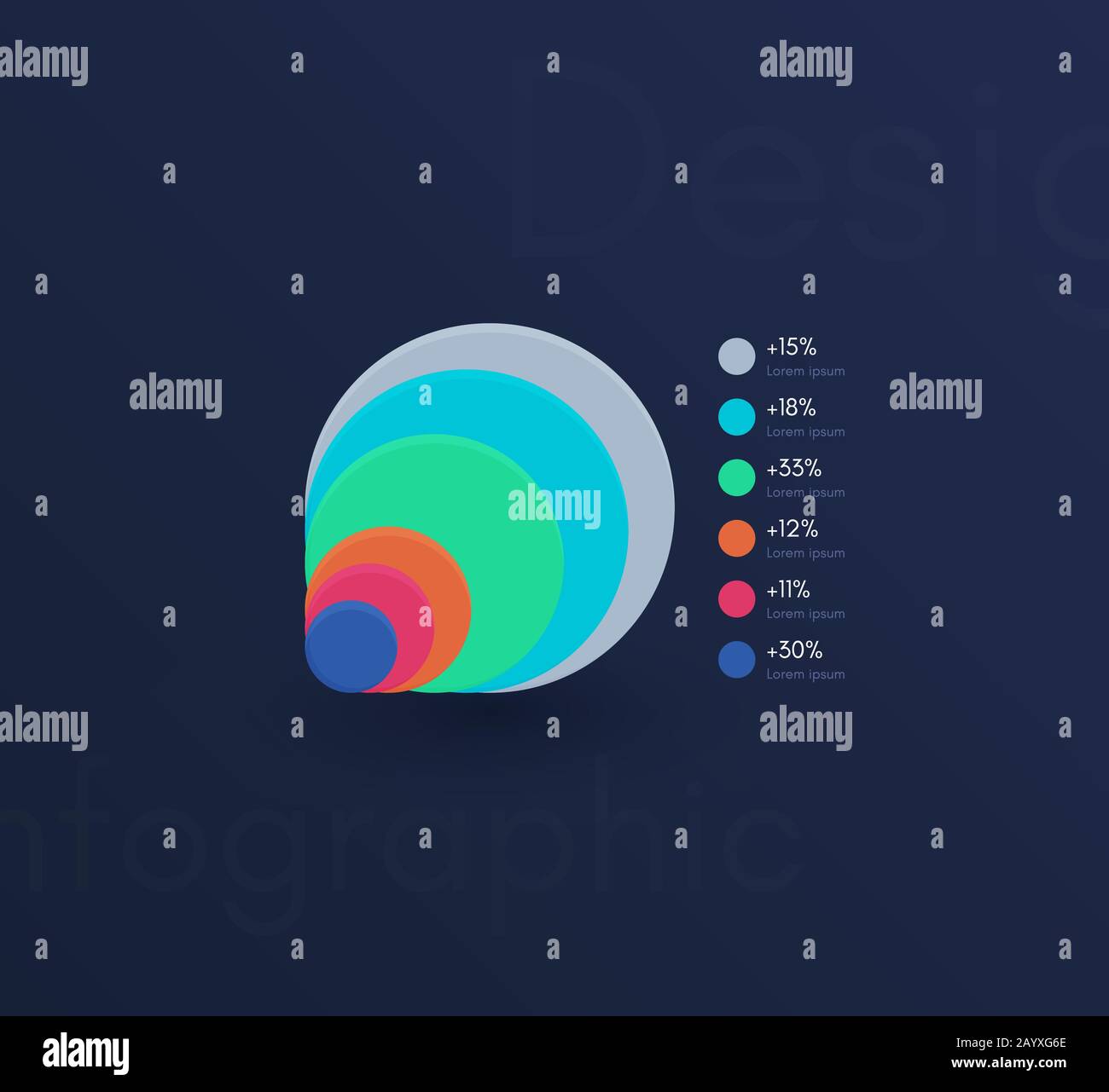 Vector graphic infographics. Template for creating web applications ...