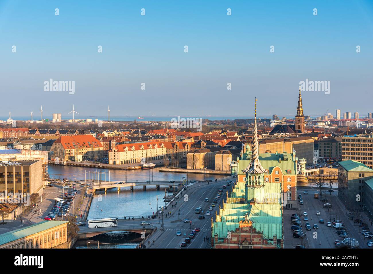 Copenhagen City View Stock Photo - Alamy
