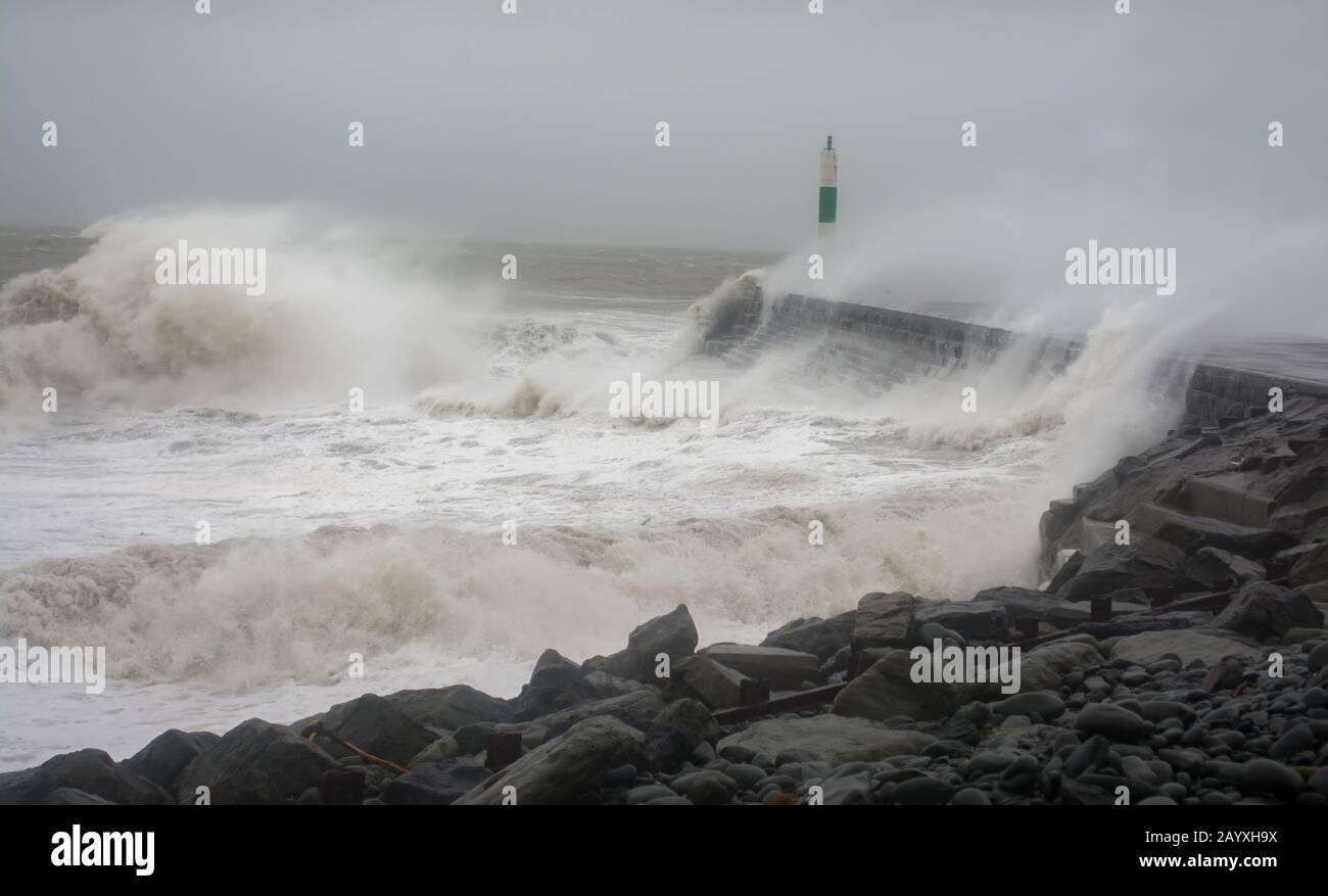 Aberystwyth rain hi-res stock photography and images - Alamy