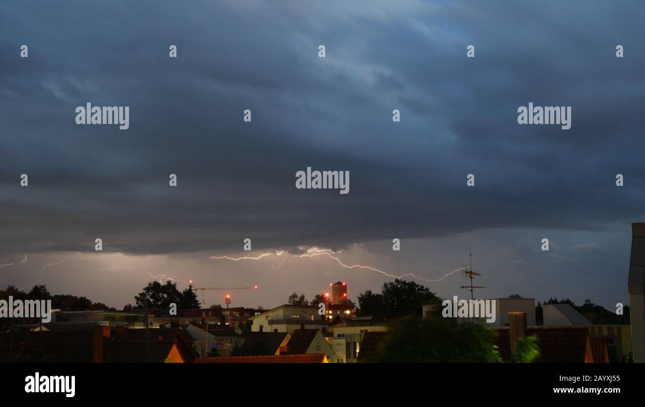 German thunderstorm hi-res stock photography and images - Alamy