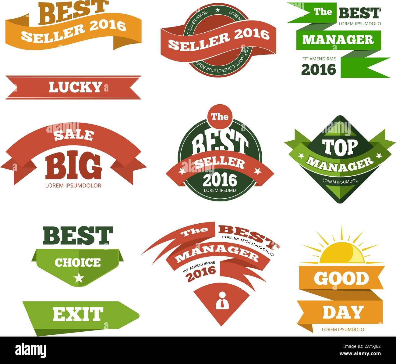 Web selling discount offer banners ads set with origami elements. Offer ...